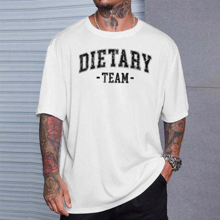Dietary Team Cool Appreciation Week Healthcare T-Shirt | Mazezy