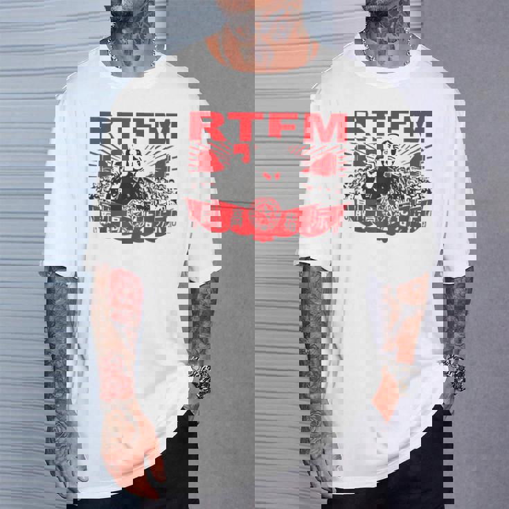 Meme De Mapa Rtfm Camiseta unisex - Regaloses