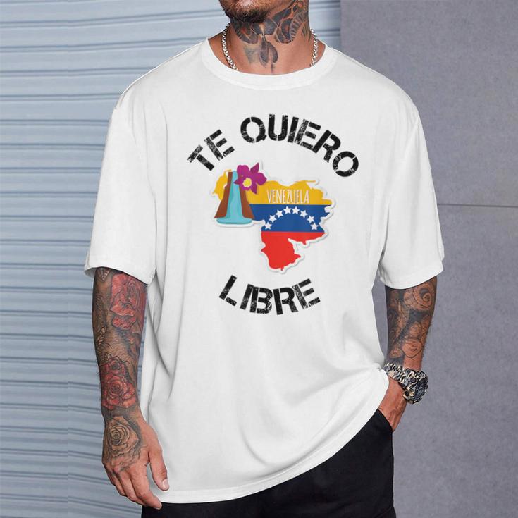 Venezuela Libre Fuera Maduro Bandera Mapa Camiseta unisex - Regaloses