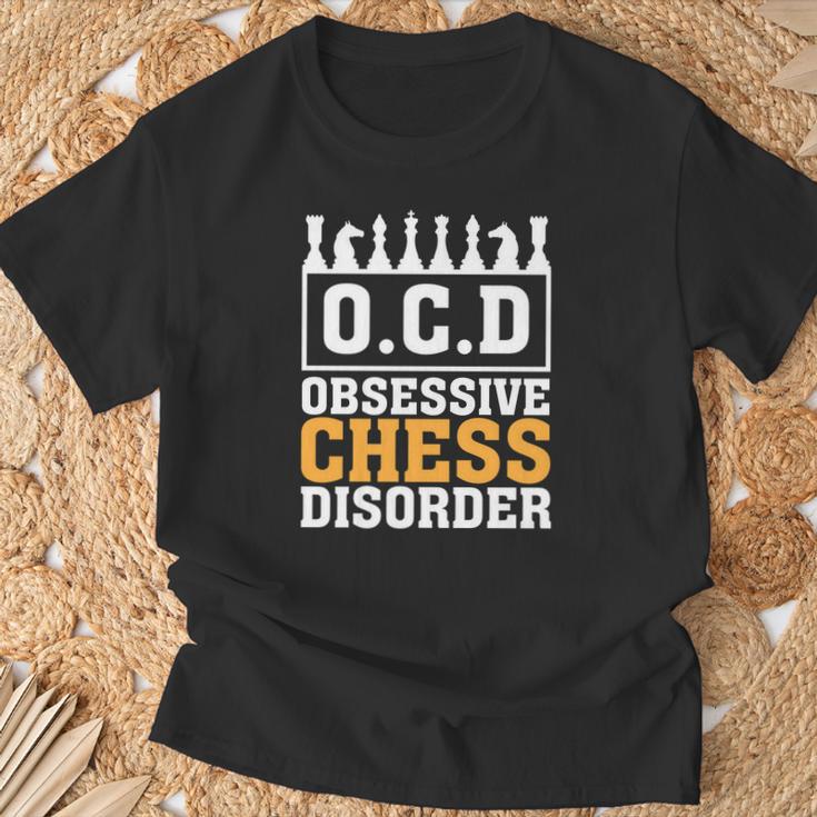 Funny Chess For Men Obsessive Chess Disorder T-Shirt - Thegiftio