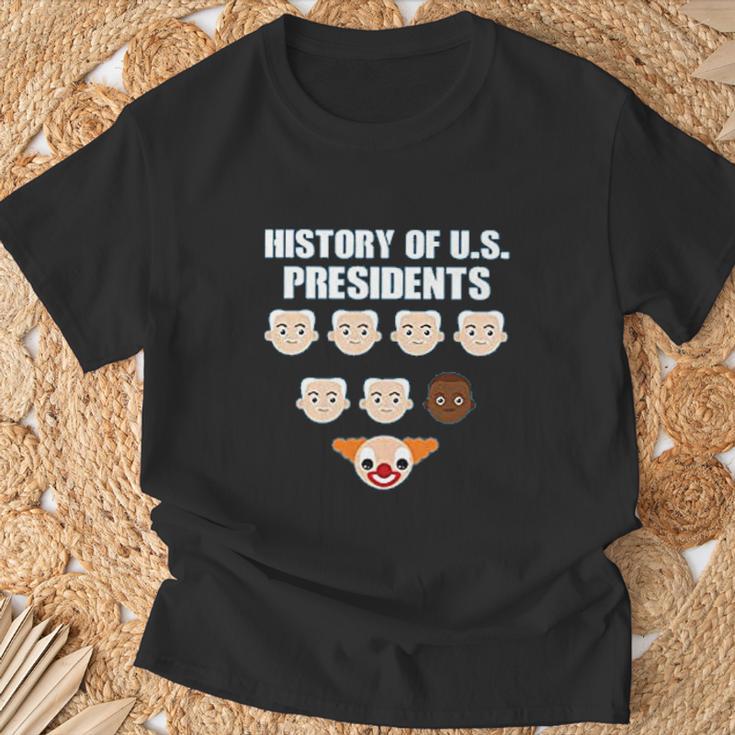 Funny History Of Us Presdents T-Shirt - Thegiftio