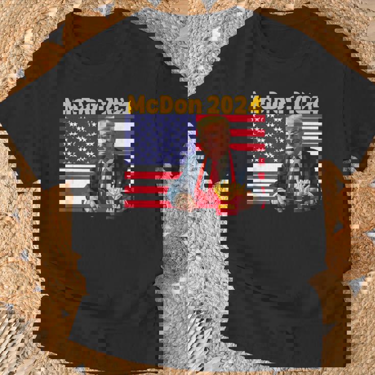 McDon 2024 Donald Trump French Fry Cooking Fries T-shirt - Monsterry