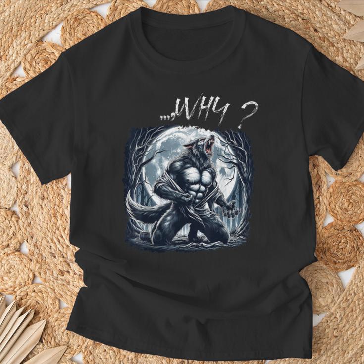 Werewolf Ripping Meme Wolf Tearing Meme Werewolf Meme T-Shirt - Monsterry