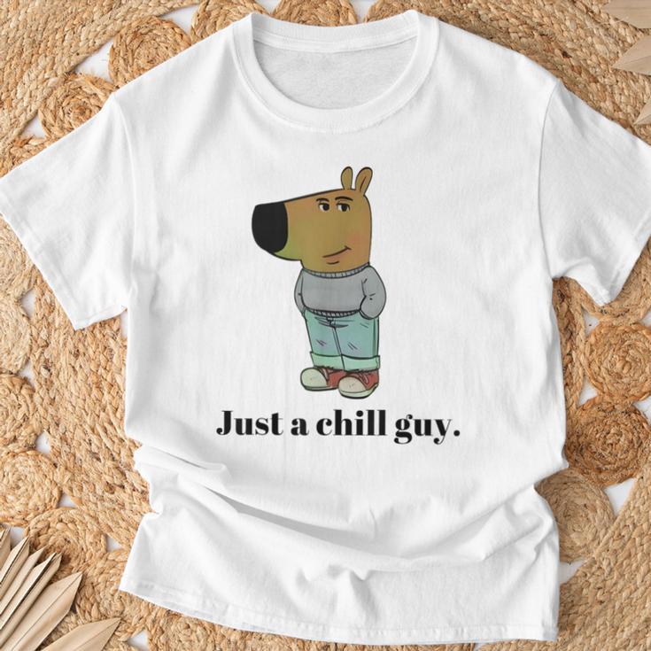Chill Guy Dog Meme Chill Guy Meme T-Shirt | Mazezy