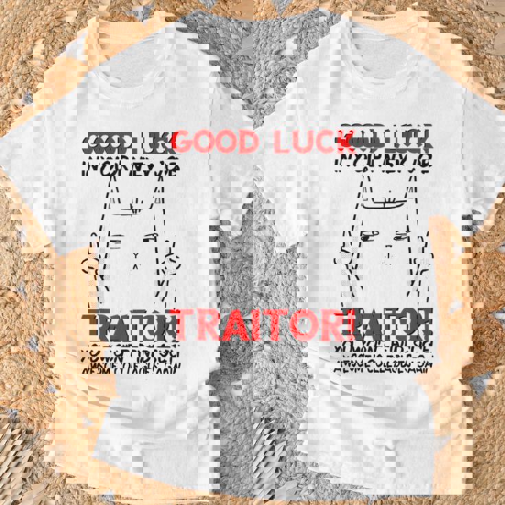 Coworker Leaving Quitting Going Away Job Change Colleague T-Shirt ...