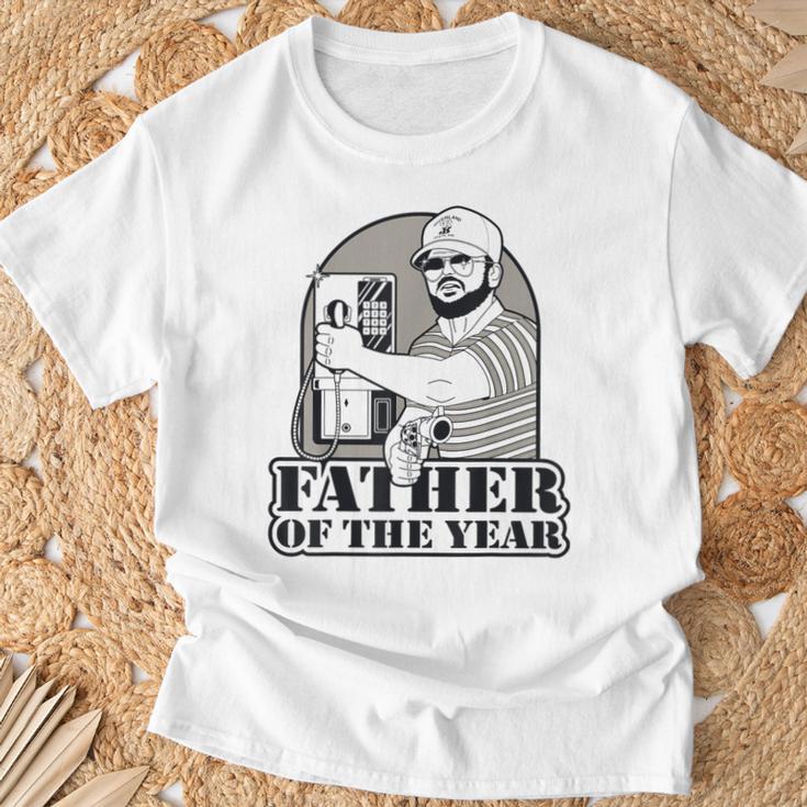 Father Of The Year Gary Plauche Fathers Day Vintage T-Shirt - Thegiftio UK