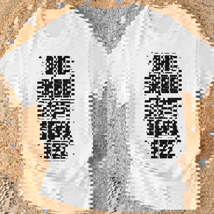 Skibidi Rizz Gyatt Ohio Sigma Rizzler Toilet Meme T-Shirt - Seseable