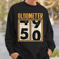 Oldometer 50 Years Old Odometer 50Th Birthday Turning 50 Sweatshirt ...