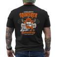 Sorinex Presents Squatober Squats Never Stop Men's T-shirt Back Print ...