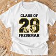Class Of 2028 Freshman High School Back To School 9Th Grade T-Shirt ...